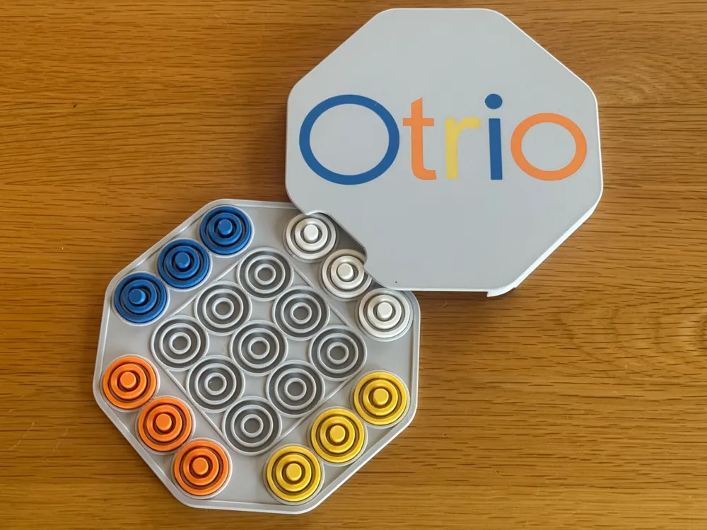 Otrio - travel game (2-4 players) by bjamdesign MakerWorld: Download ...
