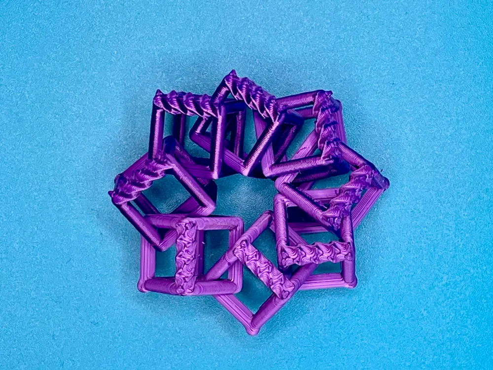Cube loop fidget - Free 3D Print Model - MakerWorld