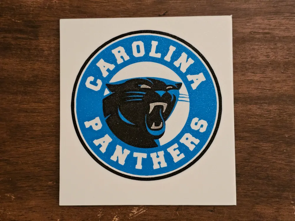 Carolina Panthers Logo for Light Box by miker73 - MakerWorld