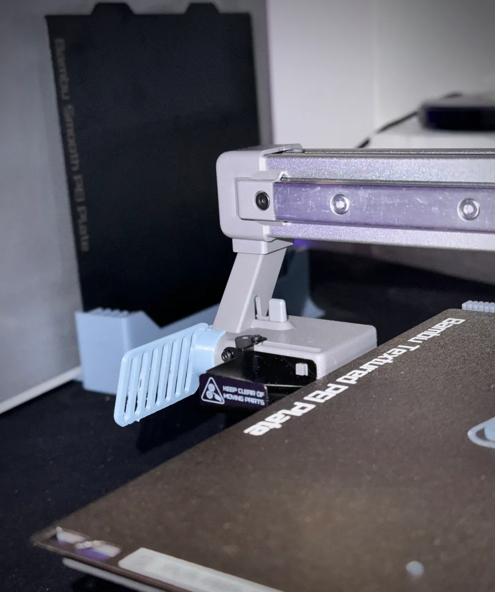 A1/A1 mini poop baffle/deflector new version added by 3D design shop ...