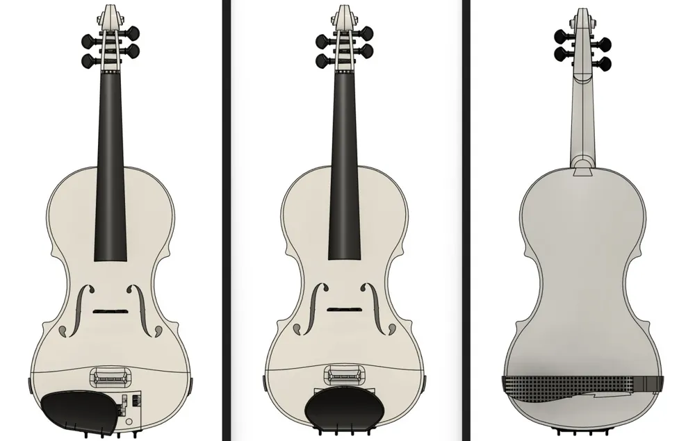 4/4 Violin - Free 3D Print Model - MakerWorld