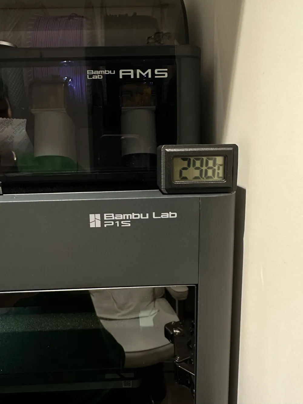 P1S Enclosure Temperature Monitoring with Small Hole by Chen以桐 ...