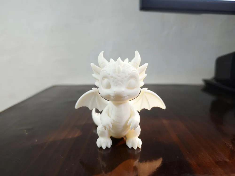 Baby Dragon: Adorable Dragon - Free 3D Print Model - MakerWorld