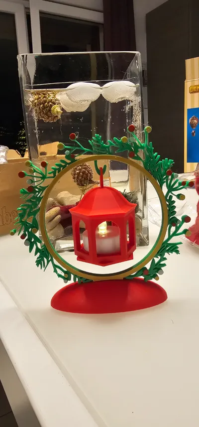 Holiday Wreath by PiNK_3DP - MakerWorld