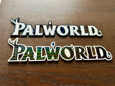Palworld Logo by plomdawg - MakerWorld