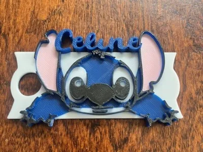 Stitch Stanley topper for 40oz lids by vkommavongsa - MakerWorld