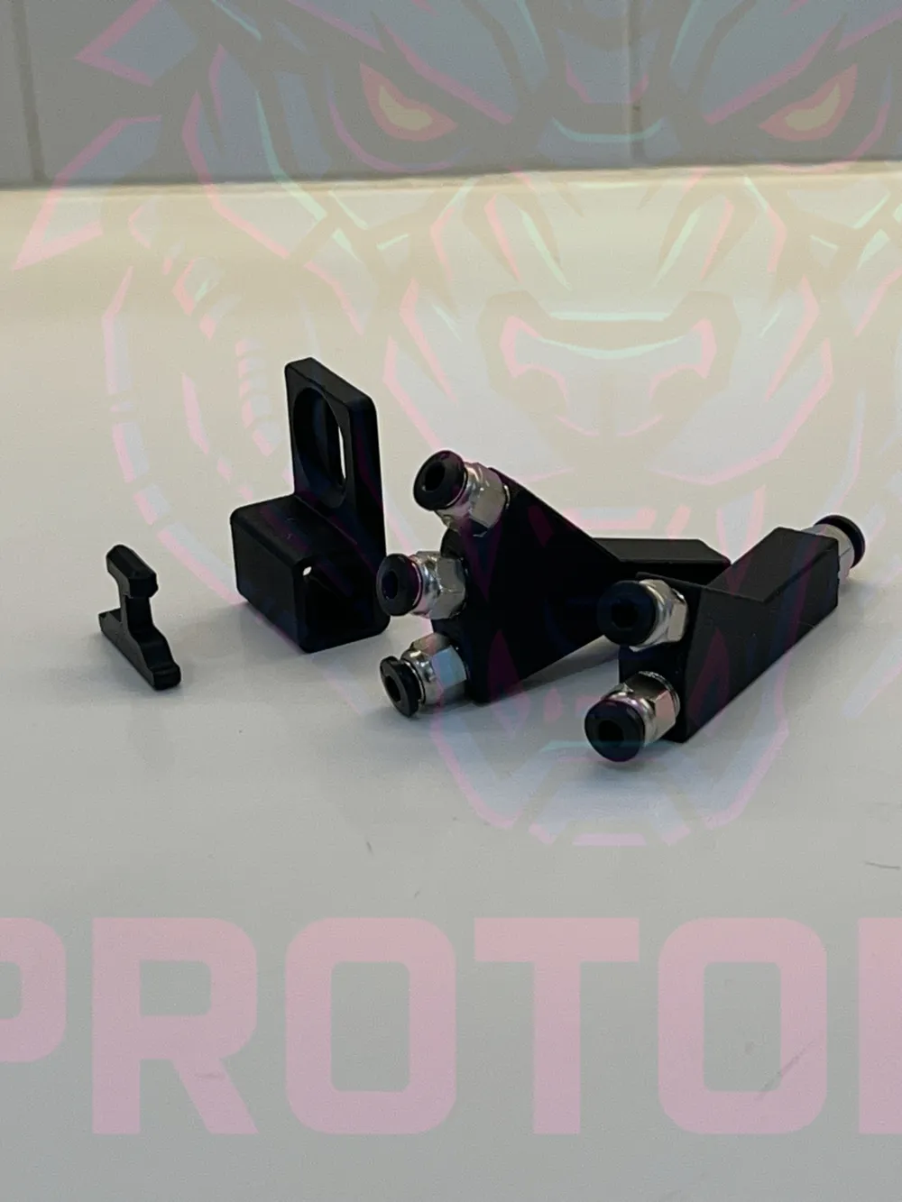 PTFE Tube Splitter (2-Way / 3-Way) | SKÅDIS Mount - Free 3D Print Model ...
