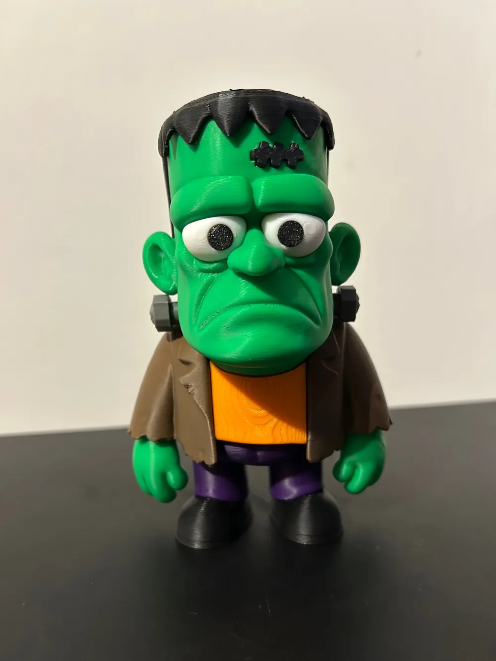 Frankenstein toy - No AMS - Halloween - Free 3D Print Model - MakerWorld