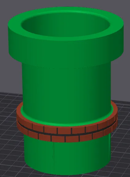 Mario Pipe Desk Pot by Buddz - MakerWorld