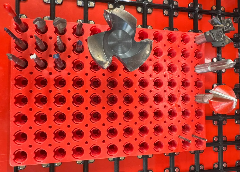 Gridfinity Router, CNC Bit Storage 1/8",1/4",1/2" by C&C Would Design MakerWorld: Download Free ...