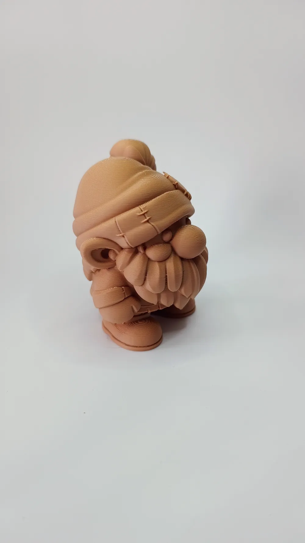 Shaggy Dwarf Winter Friend with Coin - Free 3D Print Model - MakerWorld