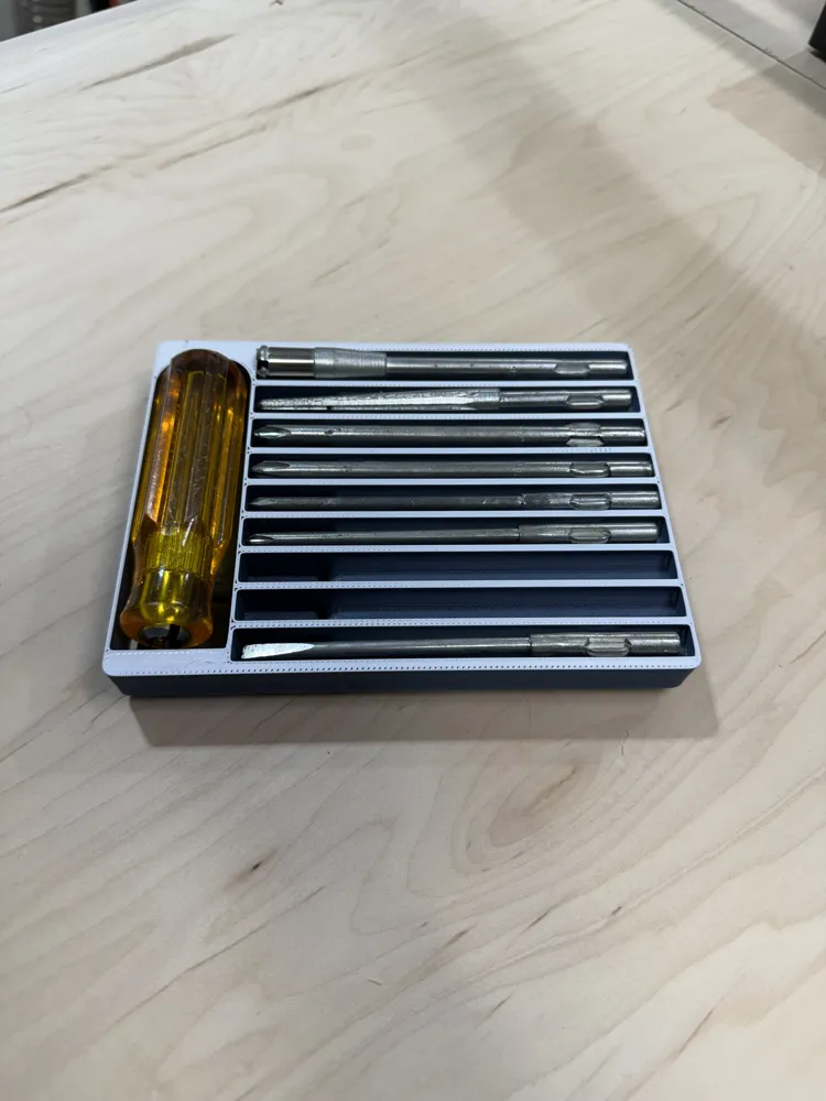 GridFinity Xcelite SAE Nut Driver and Screwdriver - Free 3D Print Model ...