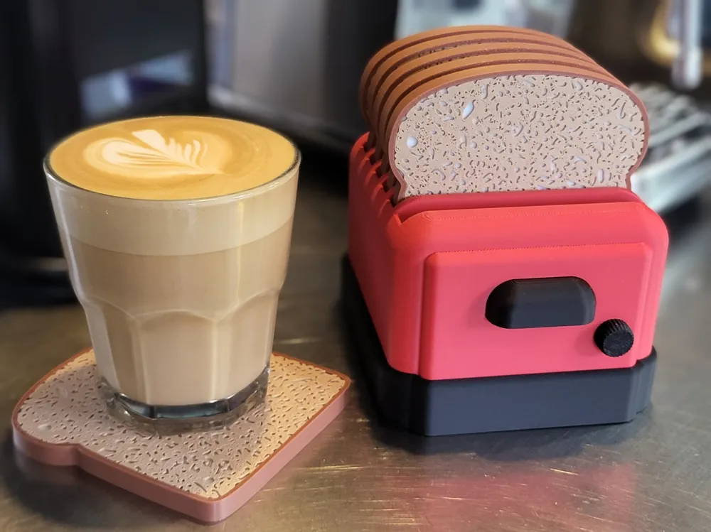 Coaster Toaster by tadad1 MakerWorld: Download Free 3D Models