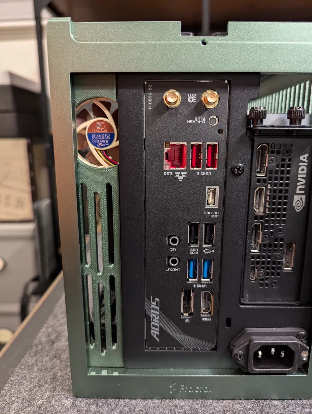 Fractal Design Terra - 40mm Fan Backplate - Free 3D Print Model ...