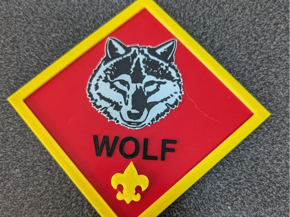 Cub Scout Wolf Rank by marcb1387 MakerWorld: Download Free 3D Models