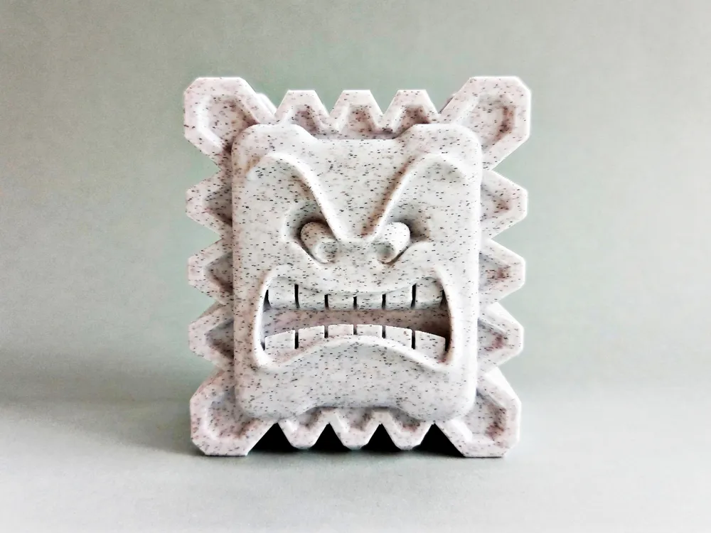 Mario Thwomp (Multiple versions) - Free 3D Print Model - MakerWorld