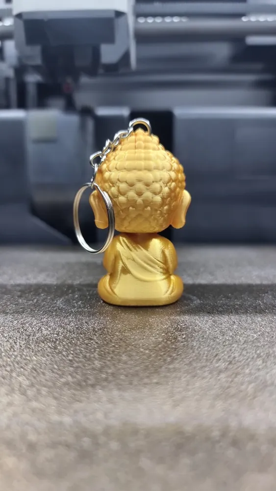 Chibi Buddha - Miniature Peace - Free 3D Print Model - MakerWorld