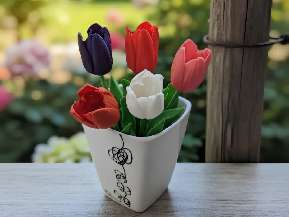 Tulip - Free 3D Print Model - MakerWorld