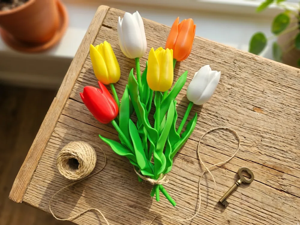 Tulip - Free 3D Print Model - MakerWorld