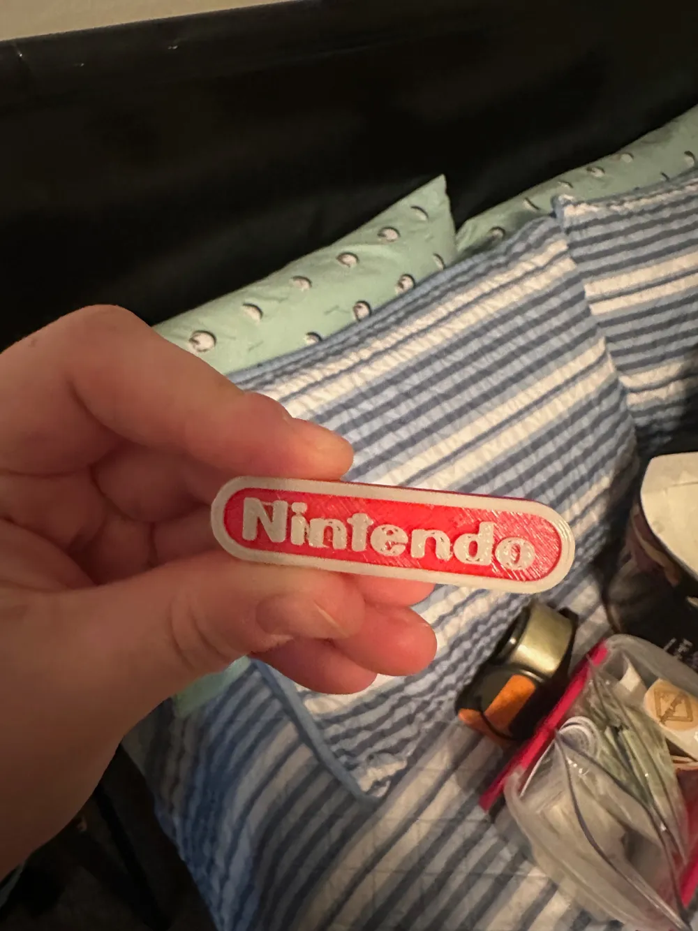 Nintendo Logo Magnet by goldiesvinyl - MakerWorld