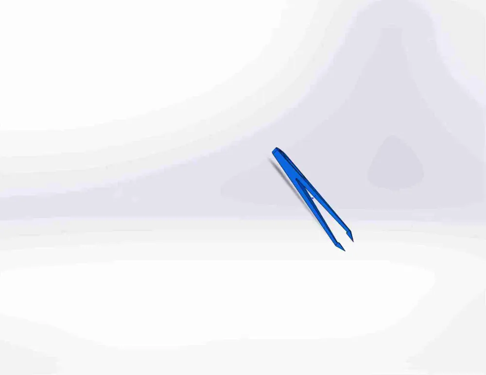 Mini Tweezers (17min quick print, only 4g) - Free 3D Print Model ...