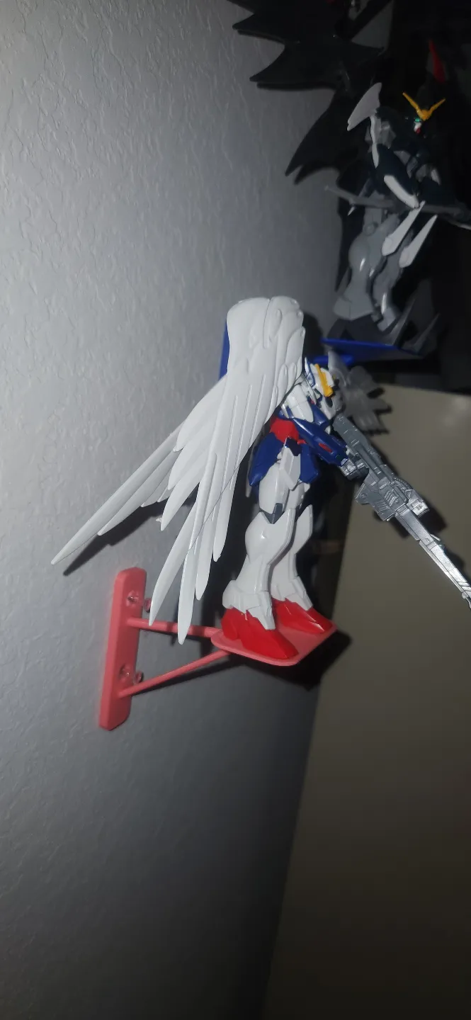 Gundam Wall Mounting Platform by Benjii43 MakerWorld: Download Free 3D ...