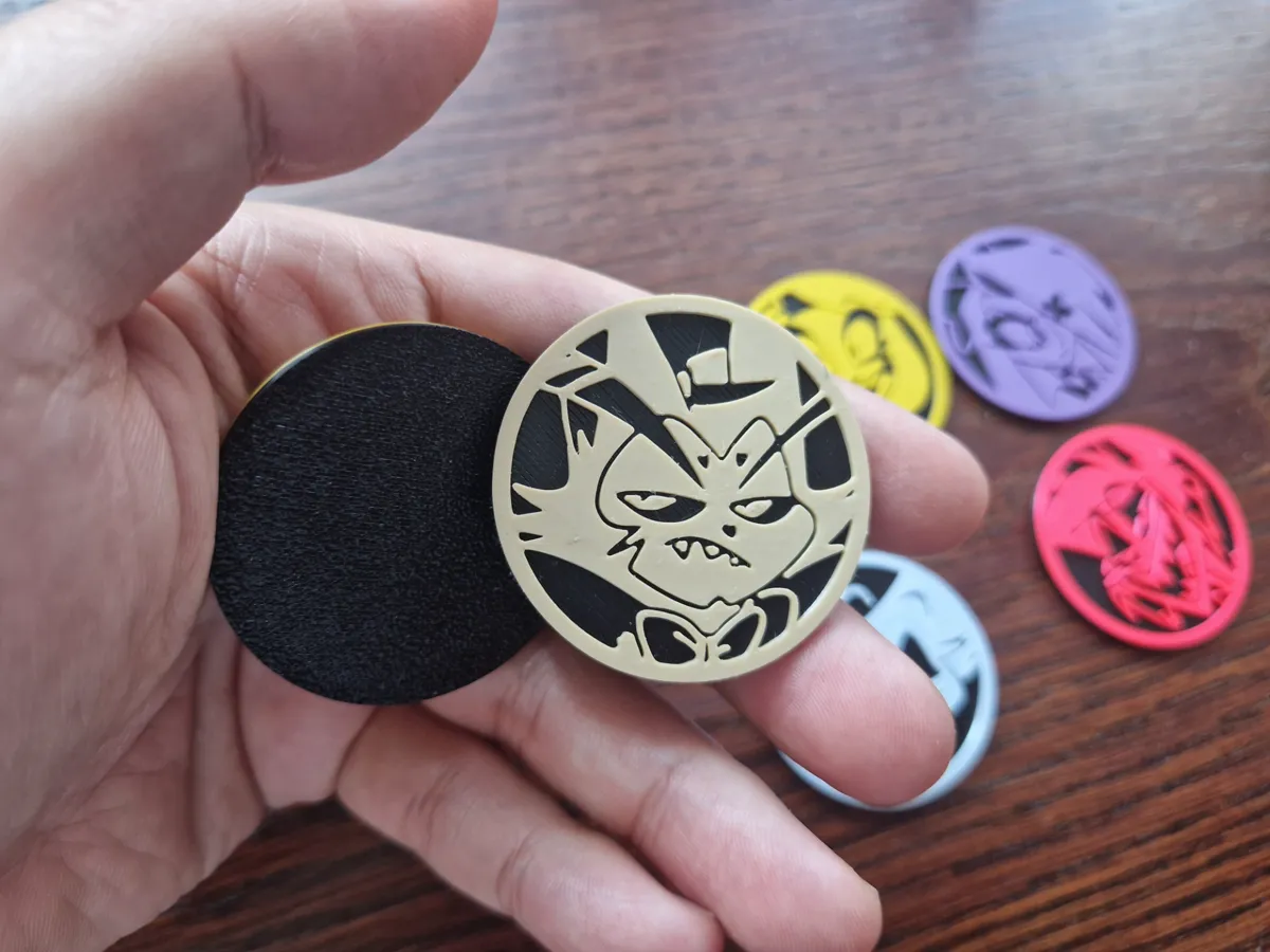 Husk (Hazbin Hotel) collectible coin by Kryator MakerWorld: Download ...