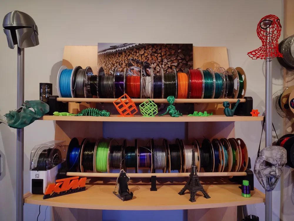 Spool Holder Filament Holder Stand Filamenthalter by Minus97 MakerWorld ...
