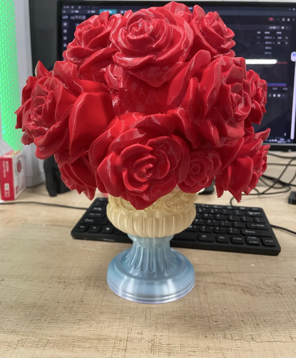 Multicolor Roses - Free 3D Print Model - MakerWorld