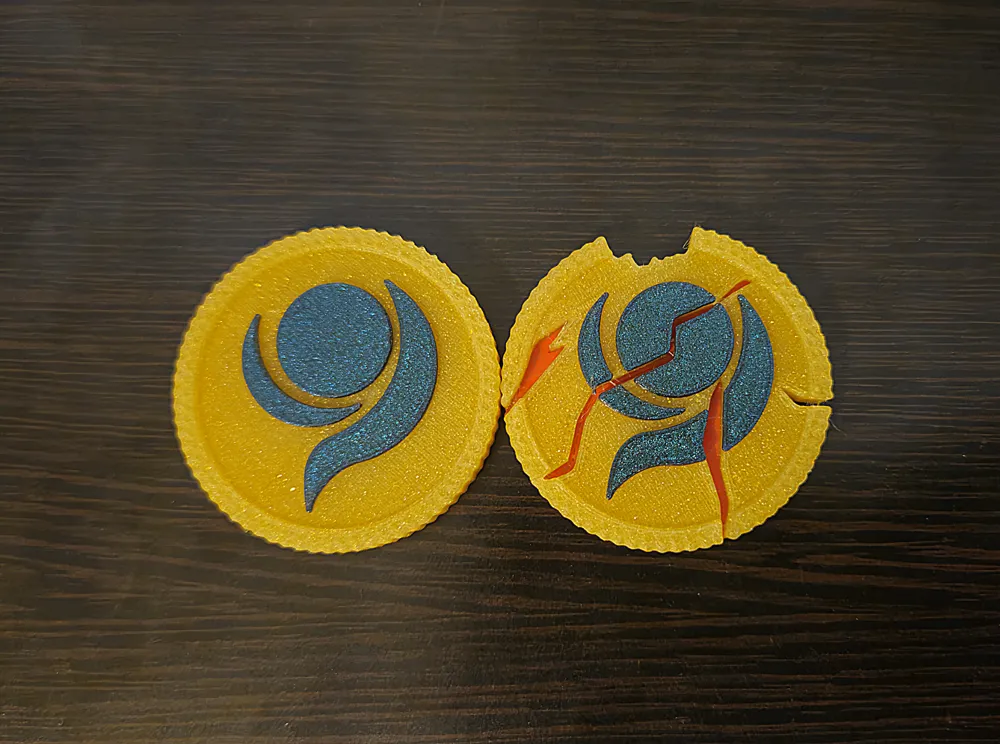 Digimon Power Coins Set 5—Digimon Emperor by MTFPrint - MakerWorld