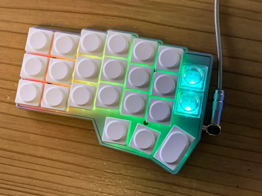 Corne(crkbd ) V4.1 MX Keyboard plate and case by PandaKB - MakerWorld