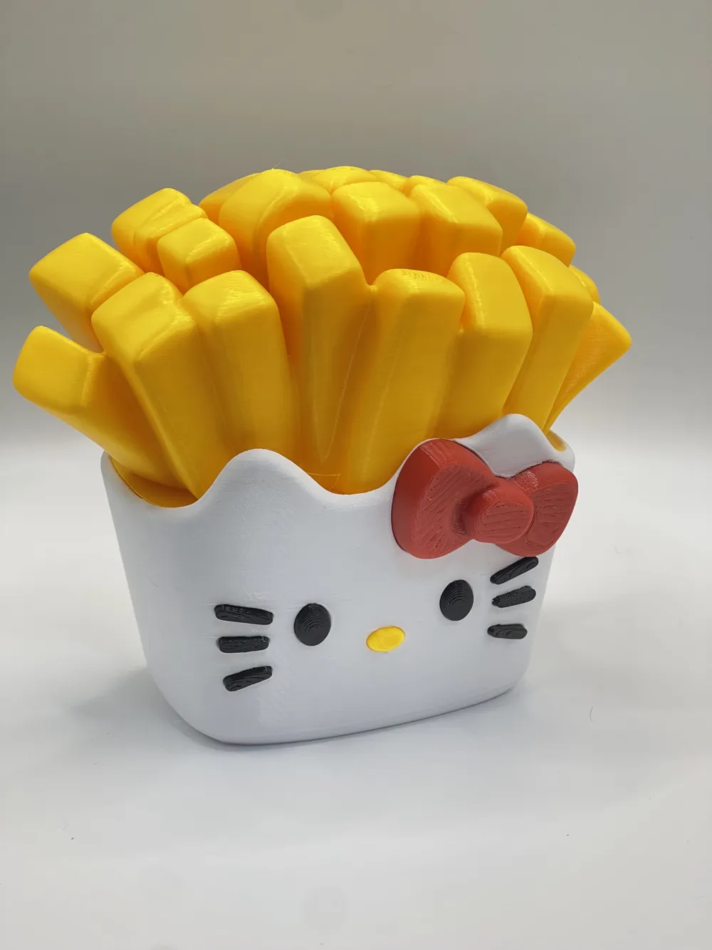 Hello Kitty (fries) by CAIZHI MakerWorld: Download Free 3D Models