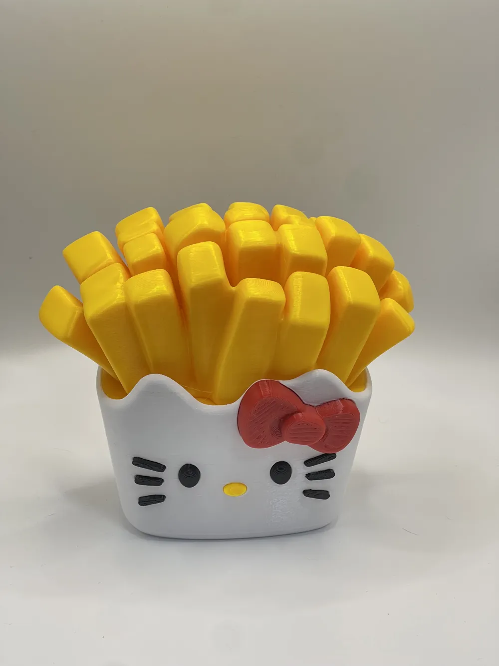 Hello Kitty (fries) by CAIZHI MakerWorld: Download Free 3D Models