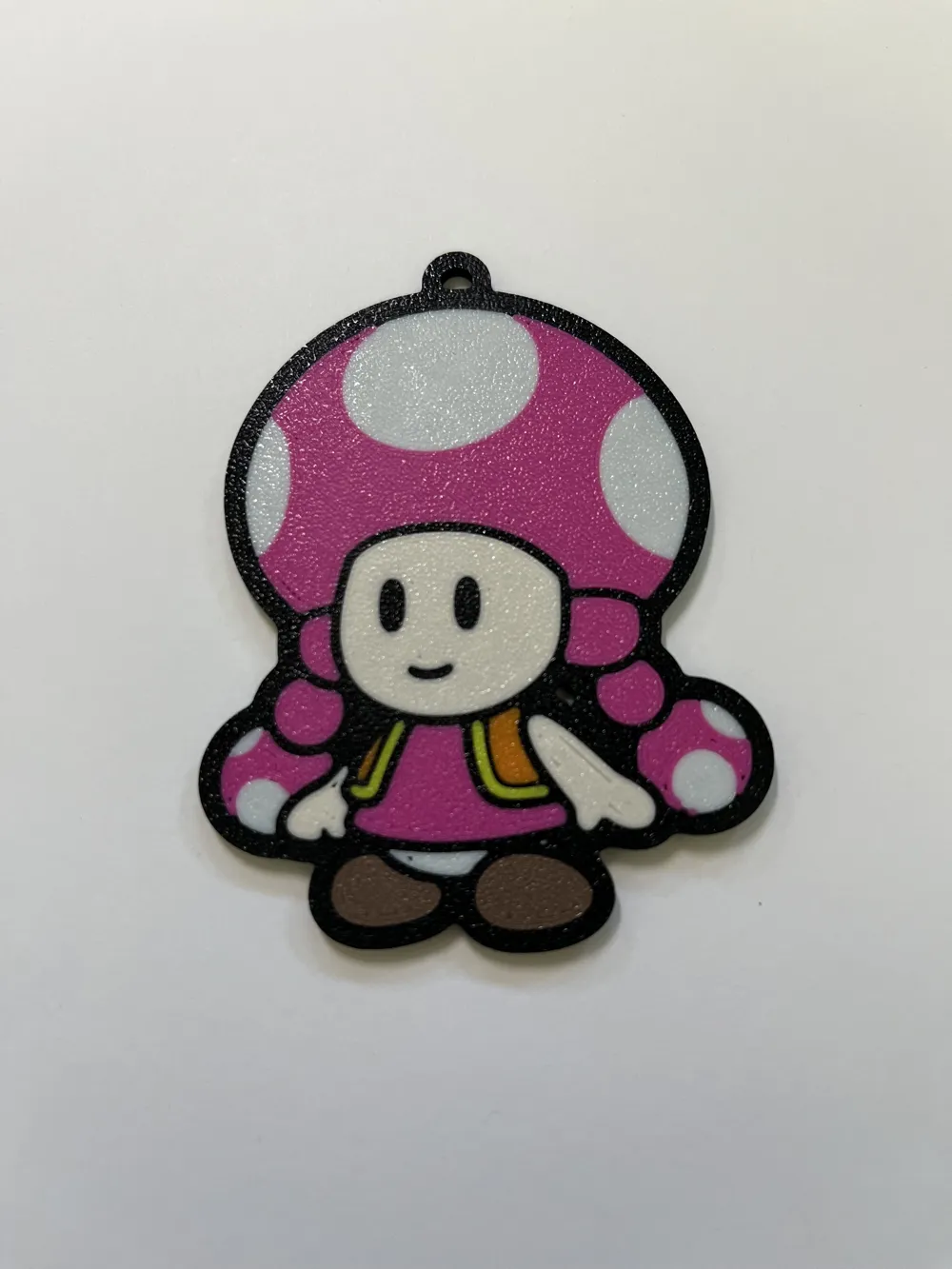 Toadette Keychain - Free 3D Print Model - MakerWorld