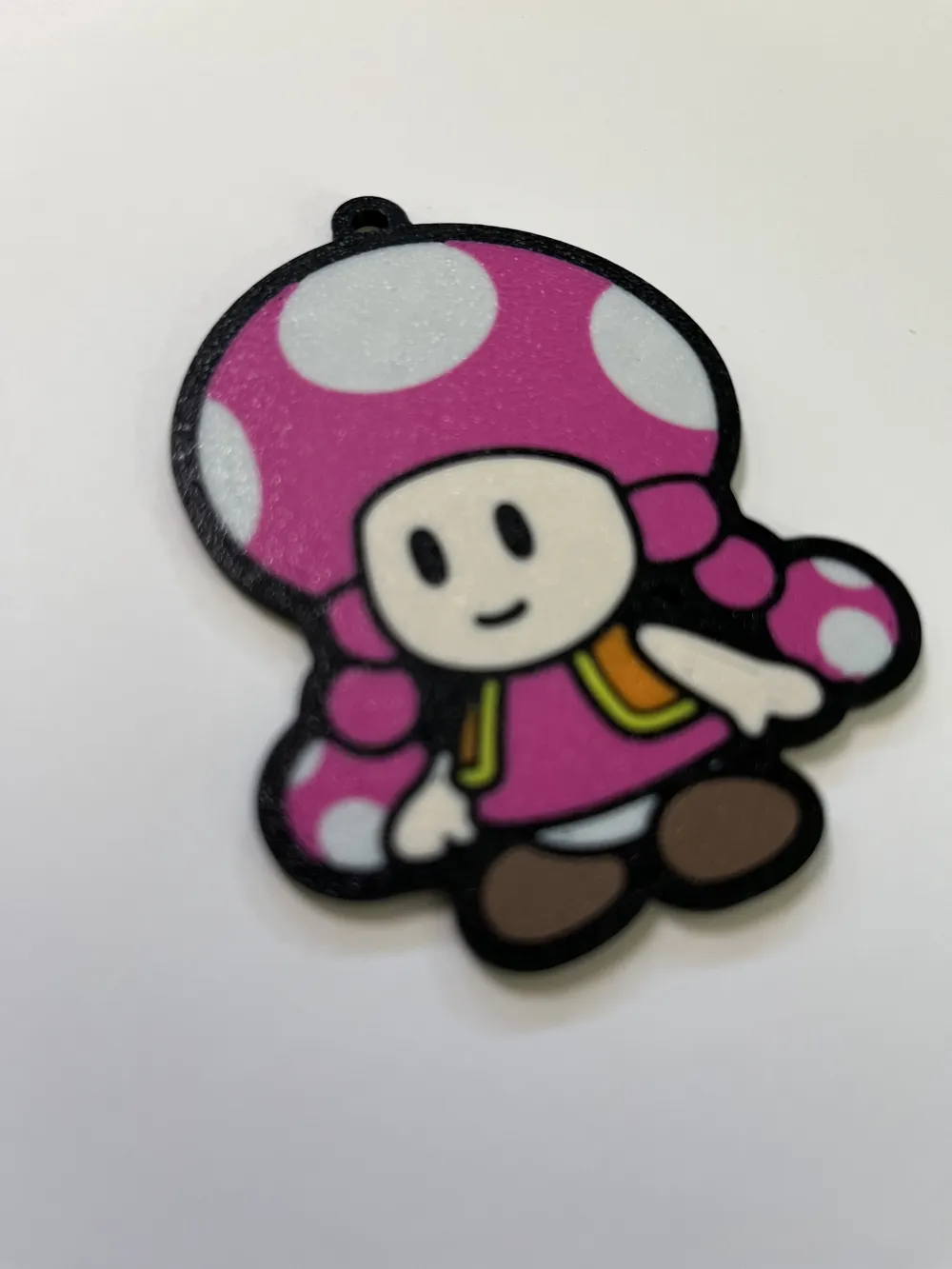 Toadette Keychain - Free 3D Print Model - MakerWorld