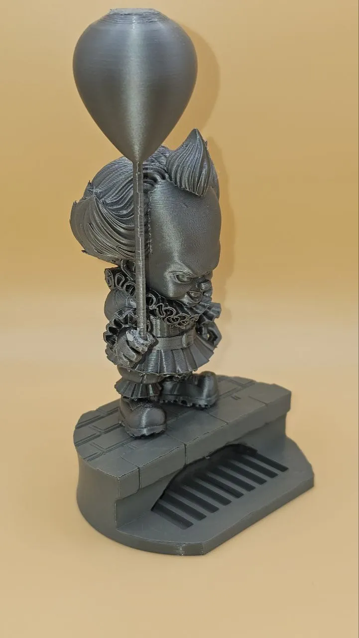 It - Red Grin from the Sewers - Free 3D Print Model - MakerWorld