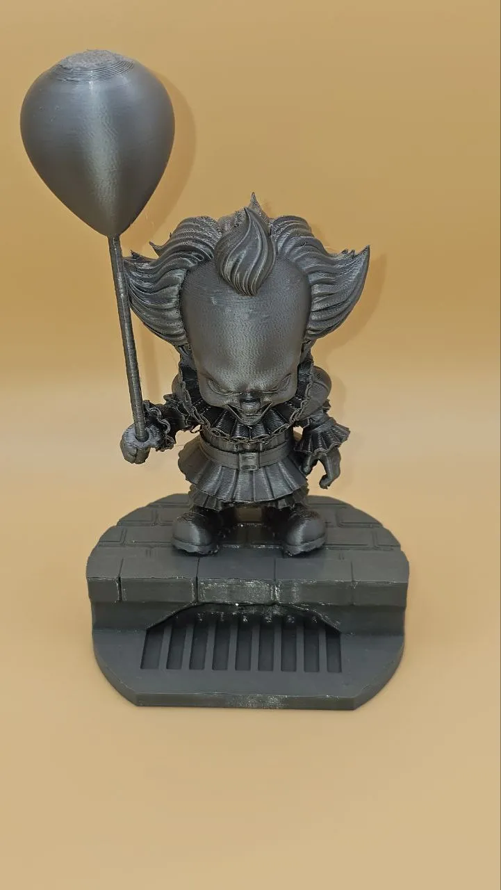 It - Red Grin from the Sewers - Free 3D Print Model - MakerWorld