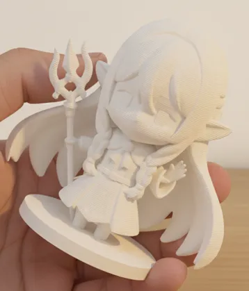 Frieren Chibi Anime Figure - Free 3D Print Model - MakerWorld