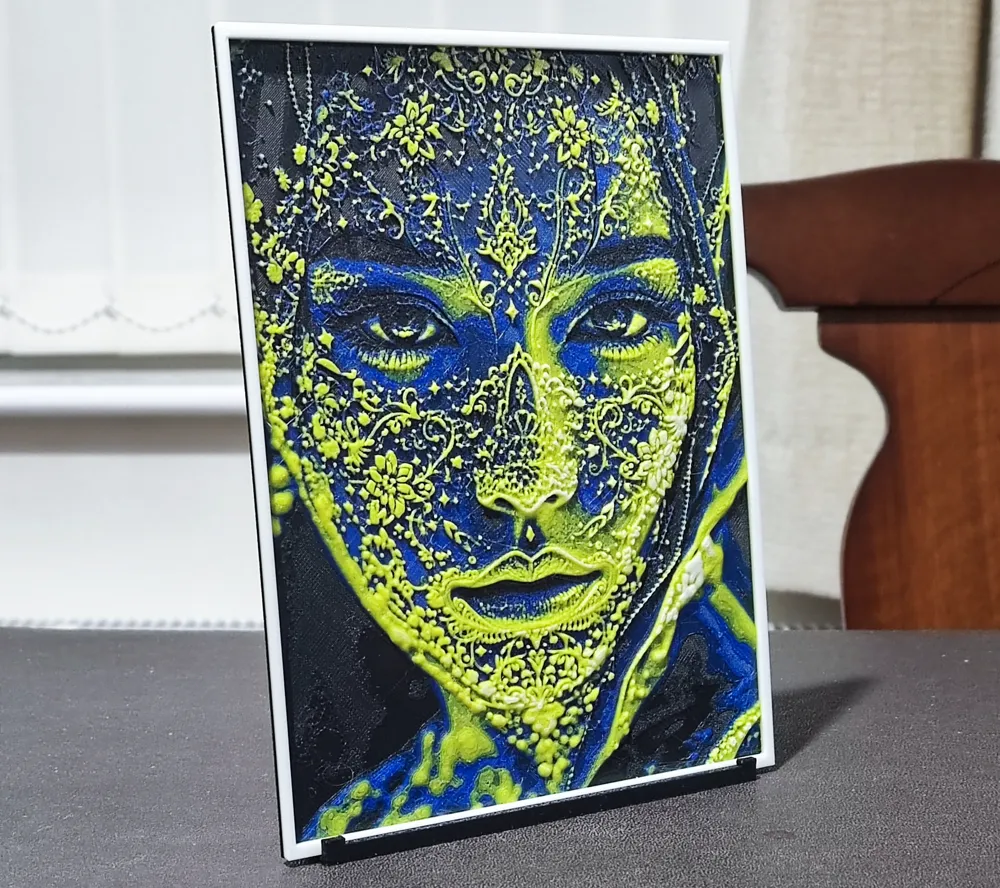 Golden Glow - HueForge 4 Color by BoDad - MakerWorld