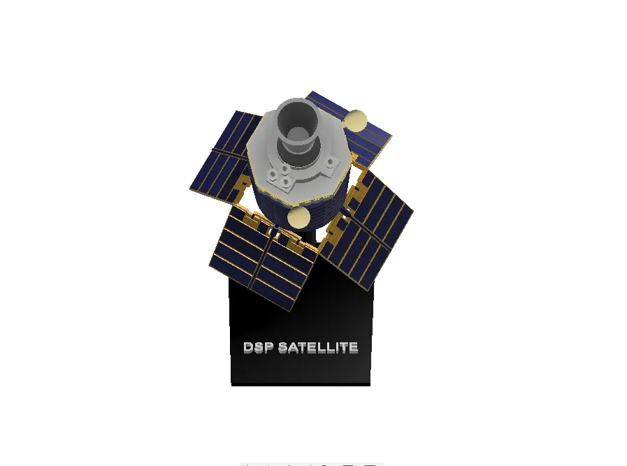DSP Satellite 3D Model I Assembly 2 Variations - Free 3D Print Model ...