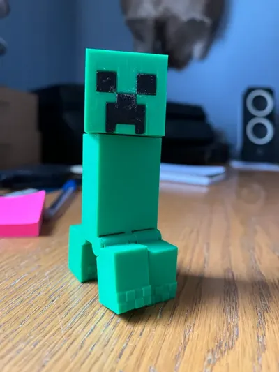 MINECRAFT creeper - Free 3D Print Model - MakerWorld