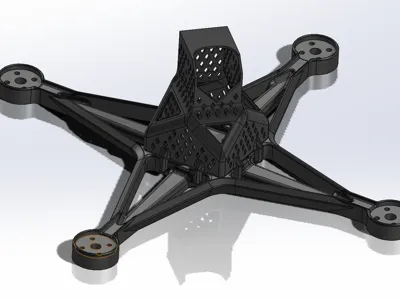 5 inch FPV drone by G4ZO MakerWorld: Download Free 3D Models