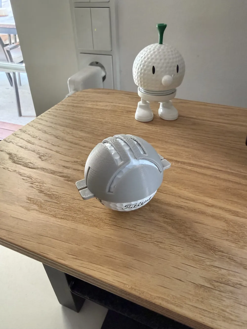 Golfball T-Marker Template - Free 3D Print Model - MakerWorld