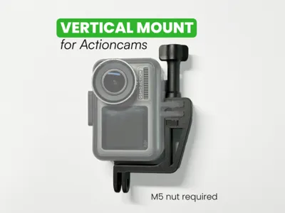 3d printed gopro mount - MakerWorld