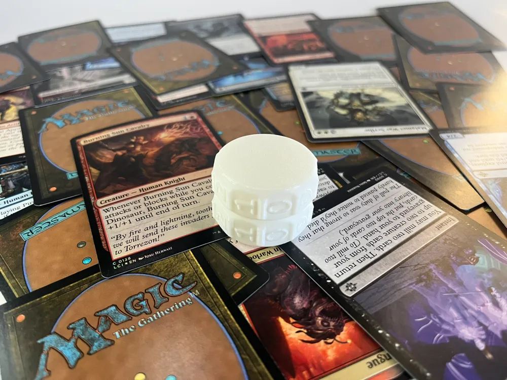 MTG Magnetic Double Digit Life Counter by JustE2 MakerWorld: Download ...