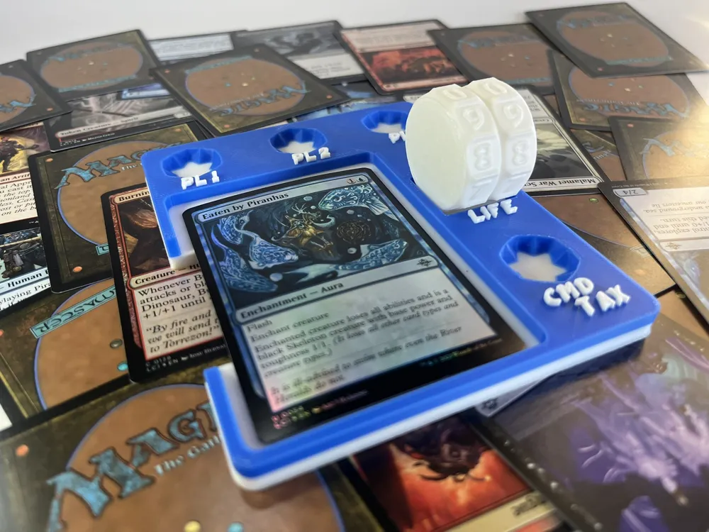 MTG Magnetic Double Digit Life Counter by JustE2 MakerWorld: Download ...