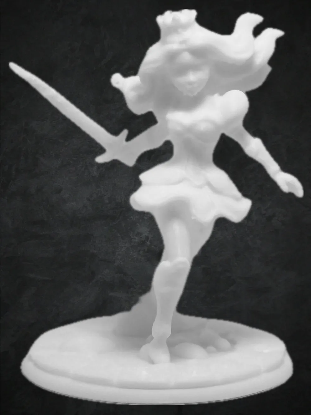 Beautiful Warrior Princess by Scott MakerWorld: Download Free 3D Models