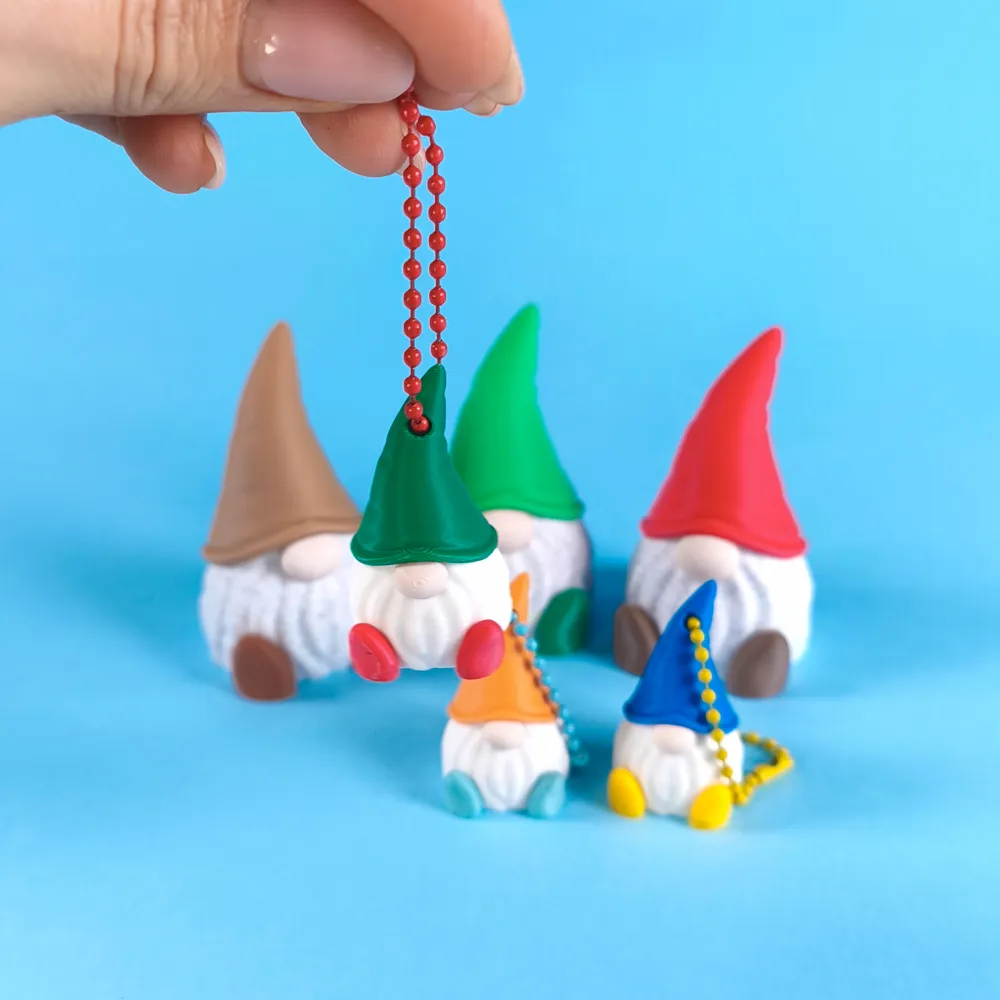 Yet Another Gnome (Toy & Keychain) - Free 3D Print Model - MakerWorld
