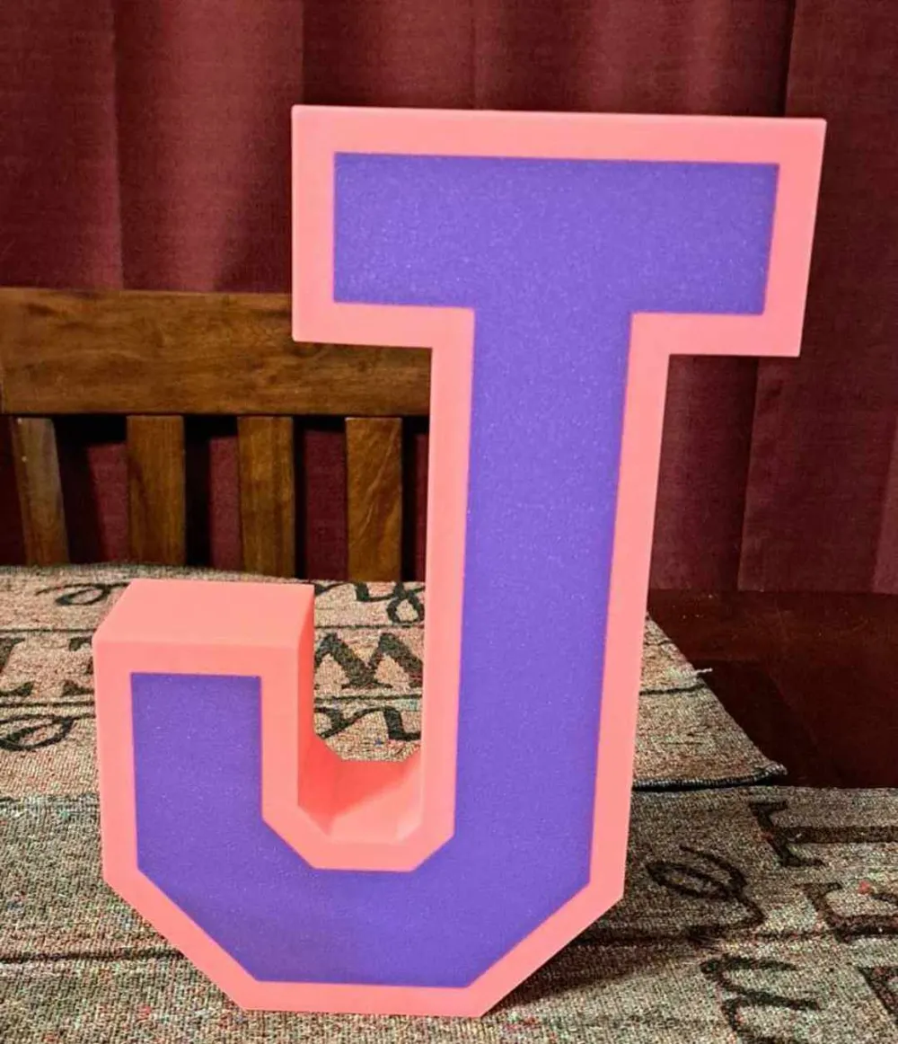 Letter J Piggy bank - Free 3D Print Model - MakerWorld