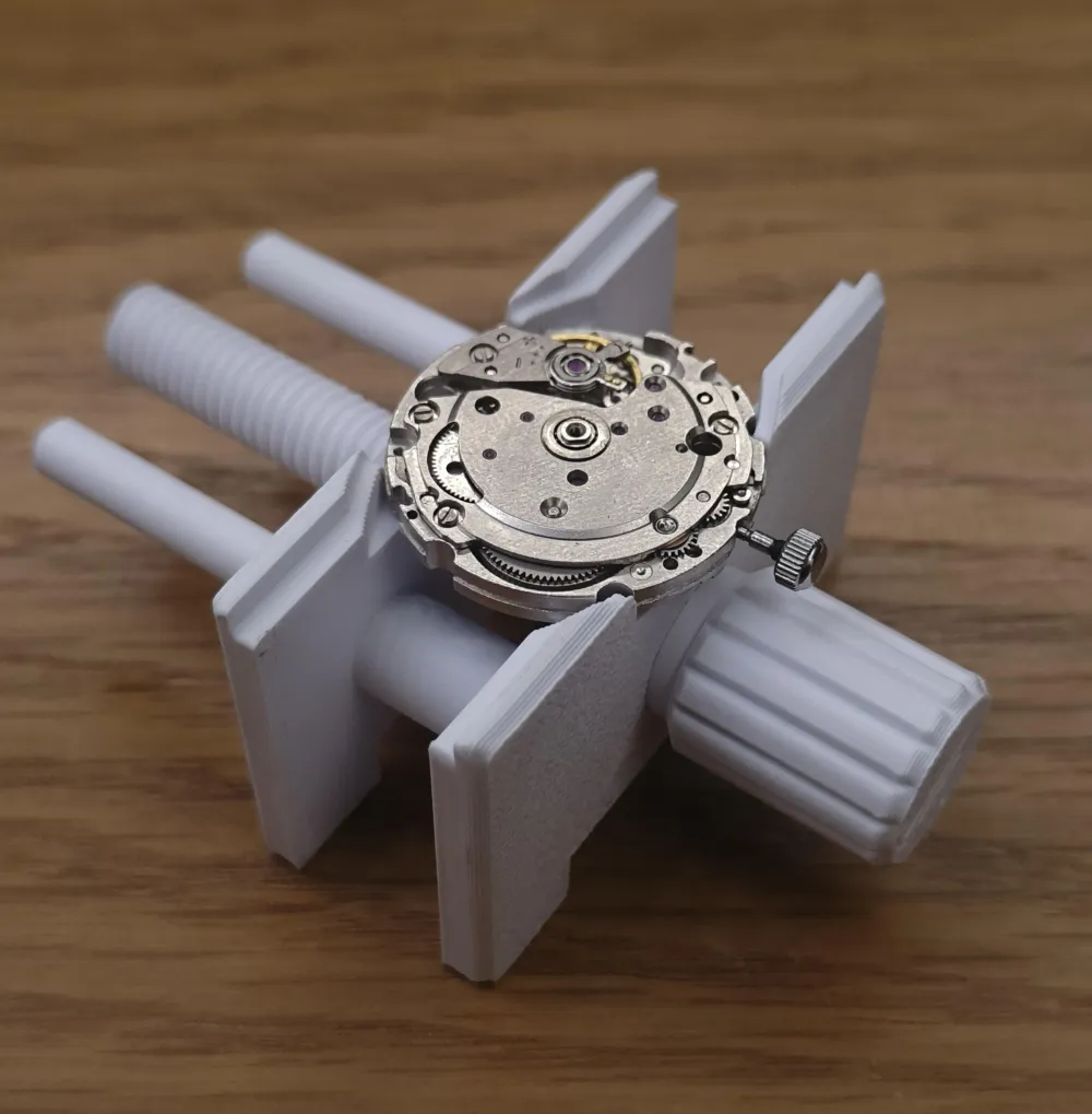 Movement Holder - Watch Repair Tool - Free 3D Print Model - MakerWorld